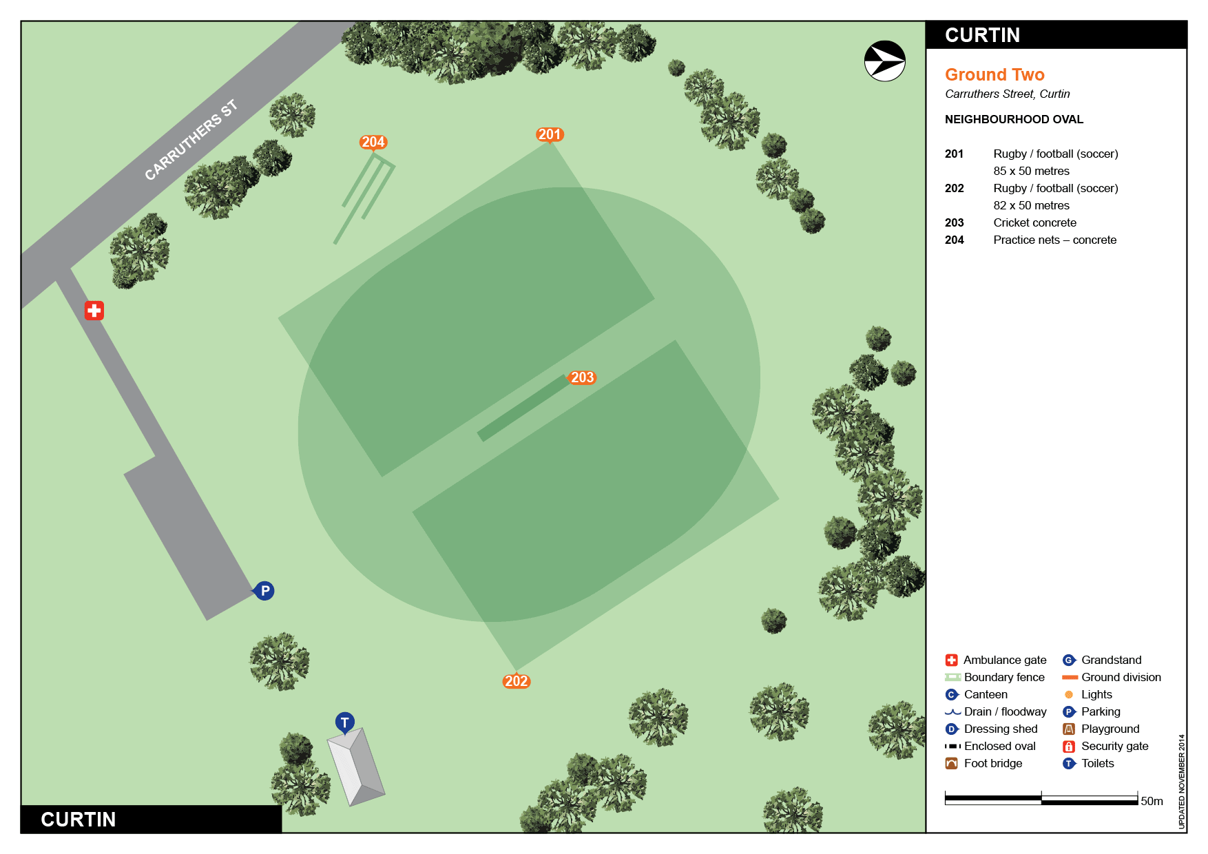 Curtin 2 - ACT Sport and Recreation
