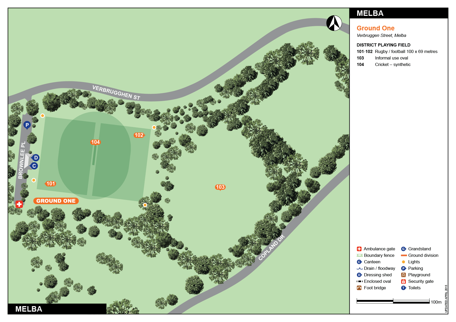 Melba 1 - ACT Sport and Recreation