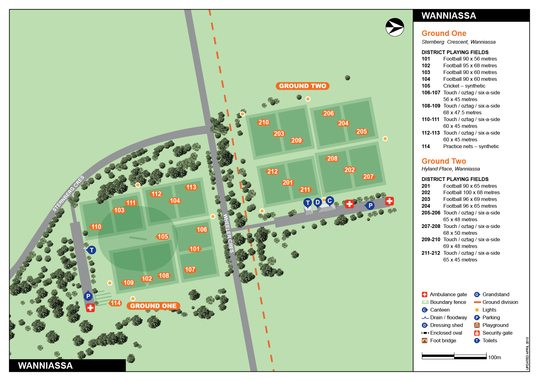 Wanniassa 1 - ACT Sport and Recreation