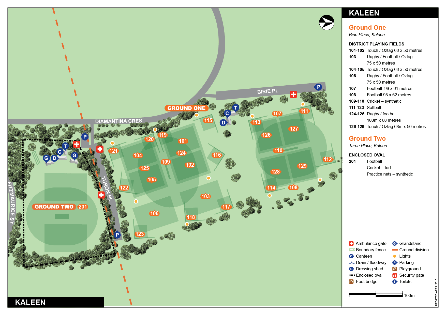 Kaleen 1 - ACT Sport and Recreation