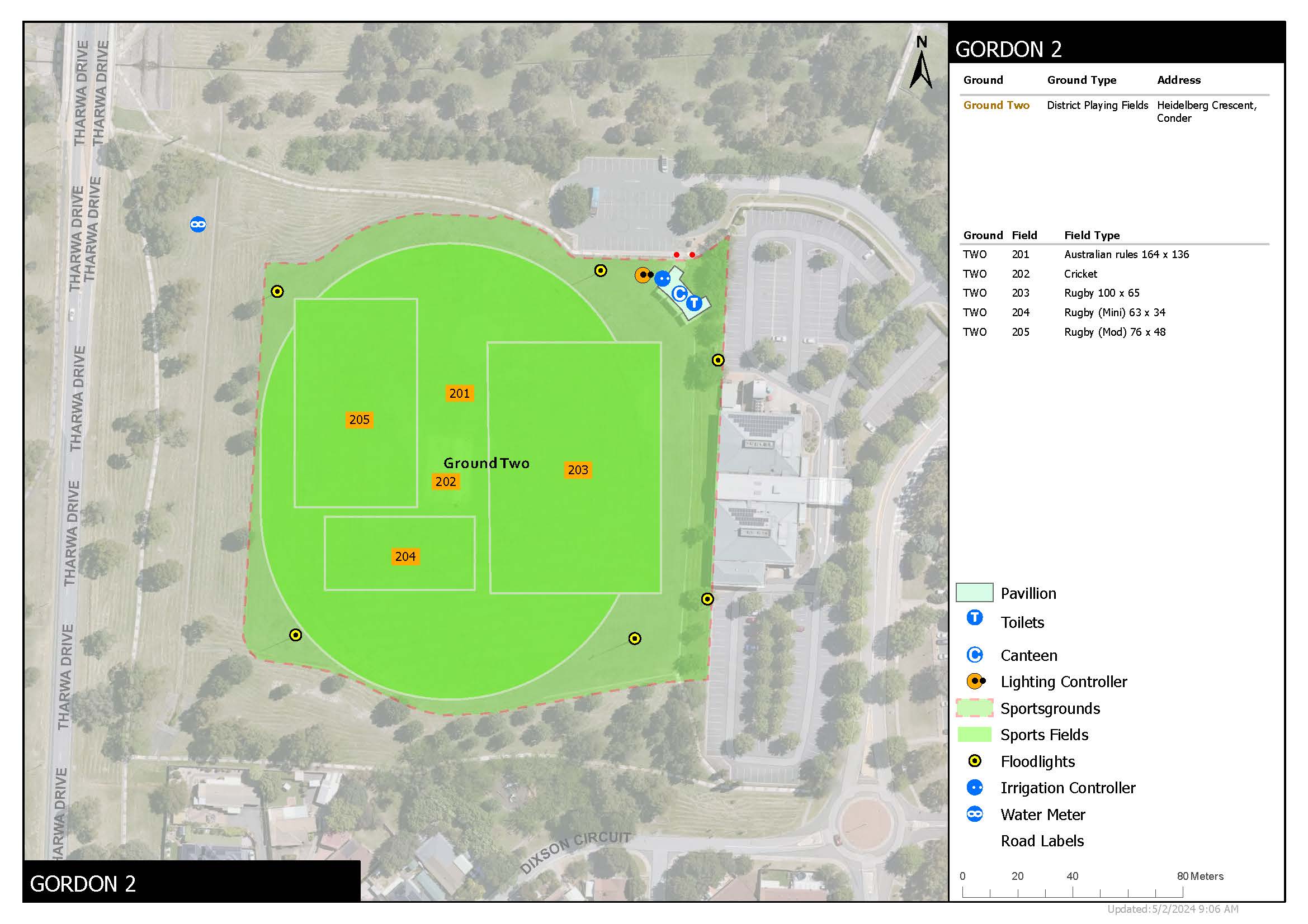 Gordon 2 - ACT Sport and Recreation (local ssr)