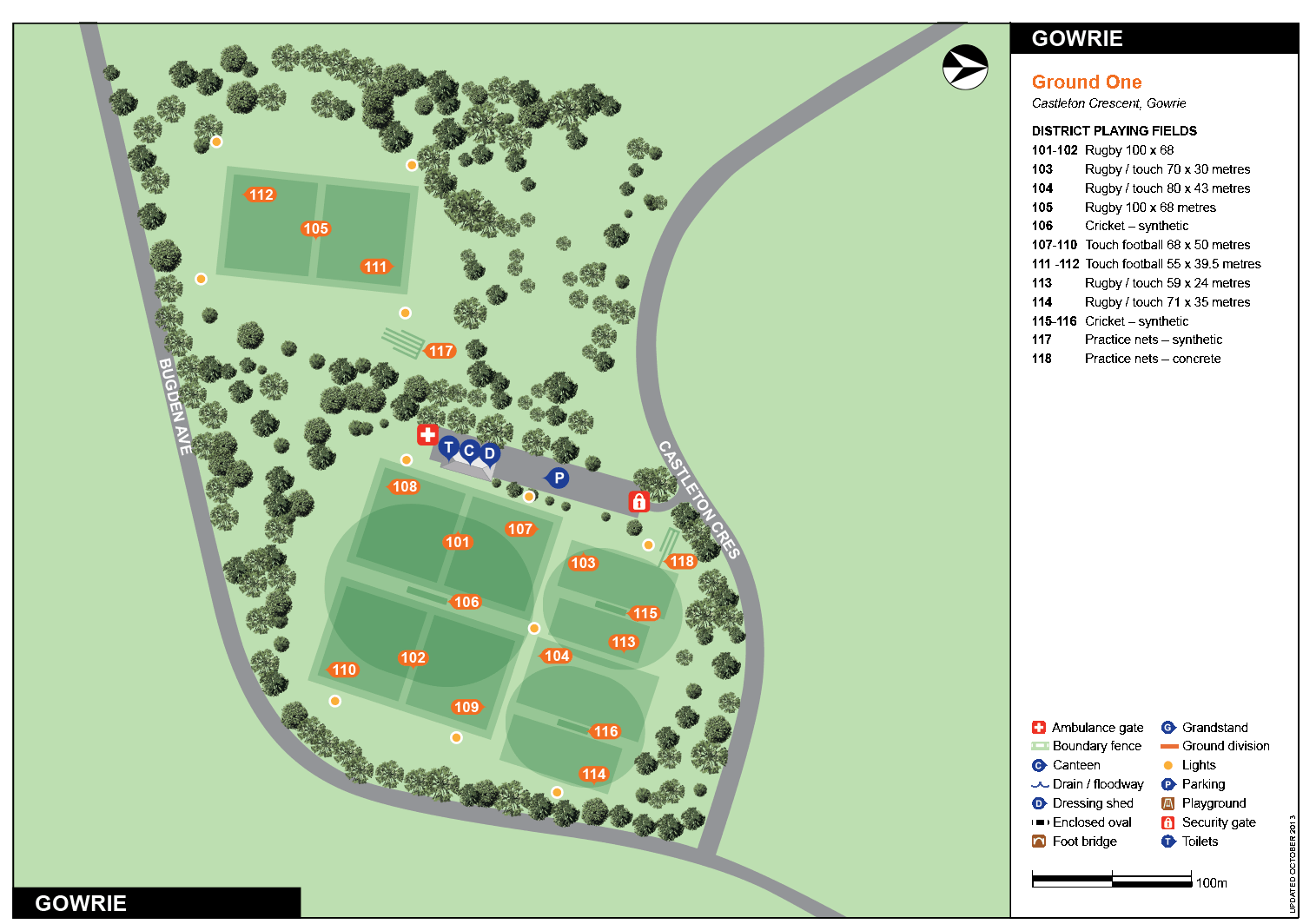 Gowrie 1 - ACT Sport and Recreation (local ssr)